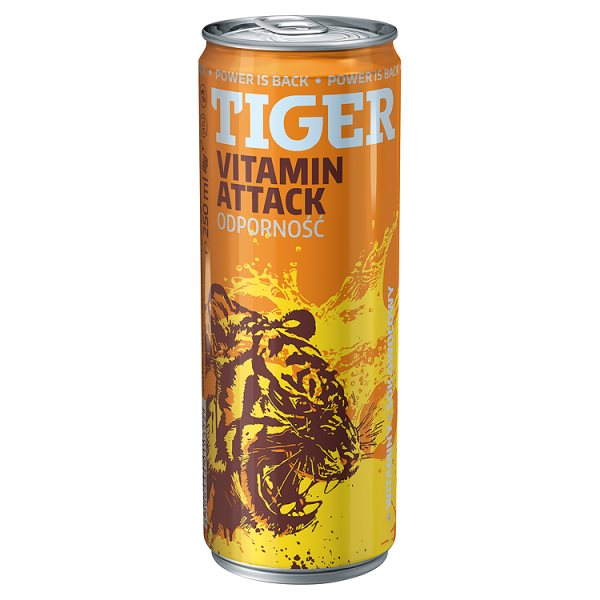 Tiger Vitamin Attack napój energetyczny , 1 szt/0,250 litr, Mws ...