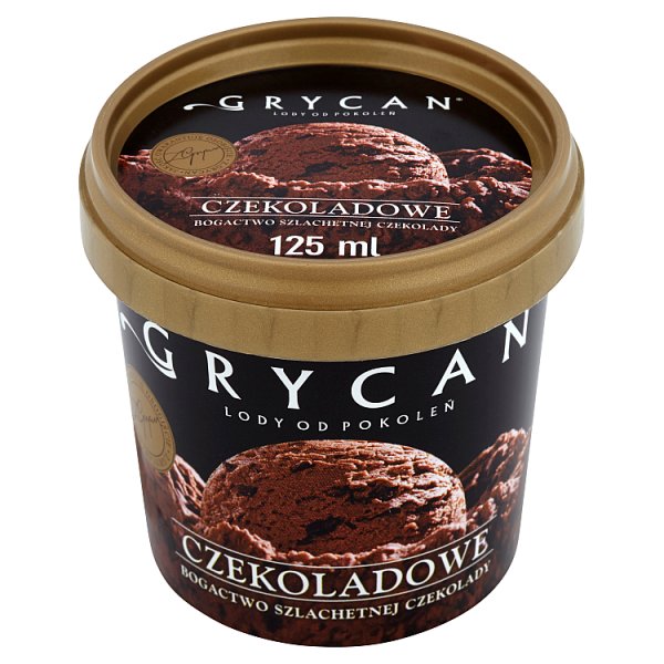 Grycan Lody czekoladowe 125 ml, 1 szt/0,125 litr, Grycan - Supermarket ...