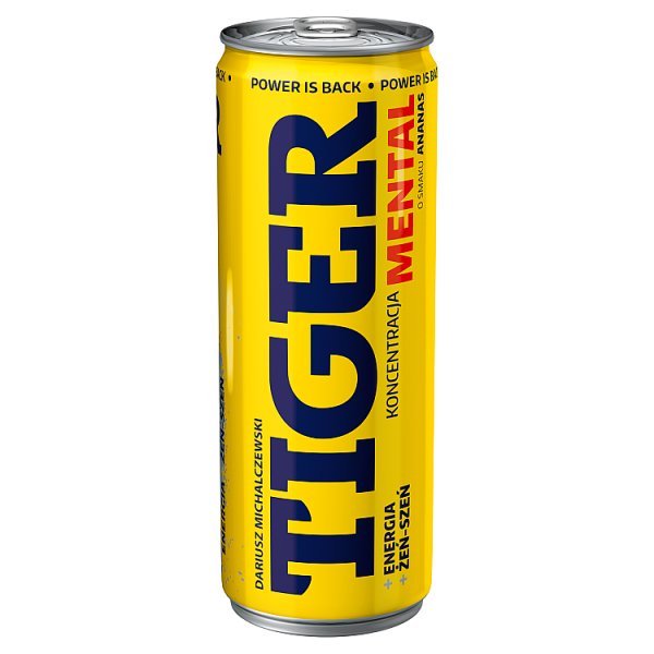 Tiger Mental napój energetyczny , 1 szt/0,250 litr, Mws - Supermarket ...