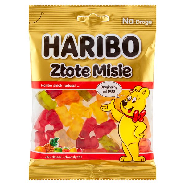Haribo Złote Misie Żelki owocowe 100 g, 1 szt/0,100 kg, Haribo ...