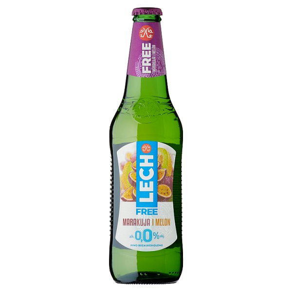 Lech Free Piwo bezalkoholowe marakuja i melon 500 ml, 1 szt/0,500 litr ... Lech Free Piwo bezalkoholowe marakuja i melon 500 ml, 1 szt/0,500 litr ...