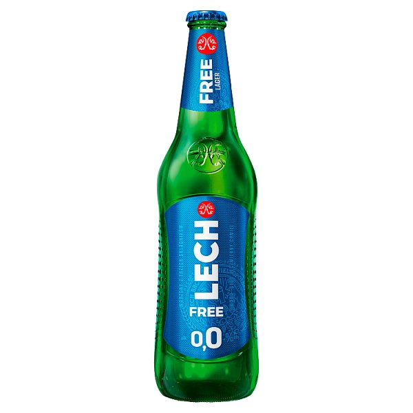 Lech Free Lager Piwo bezalkoholowe 500 ml, 1 szt/0,500 litr, Lech ...