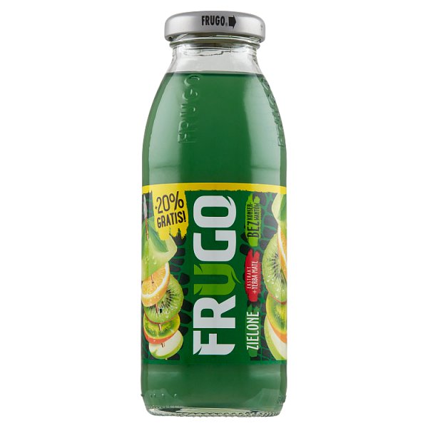 Frugo Napój wieloowocowy niegazowany zielone 300 ml, 1 szt/0,250 litr ...