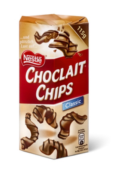 Chrupiace czekoladki choclait chips classic , 1 szt/0,115 kg, Nestle ... Chrupiace czekoladki choclait chips classic , 1 szt/0,115 kg, Nestle ...