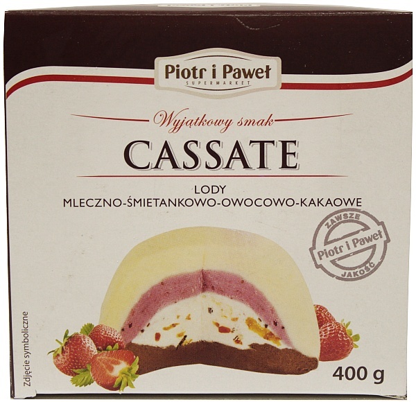 Lody cassate , 1 szt/0,400 litr, Piotr i Paweł S.A. - Supermarket ...