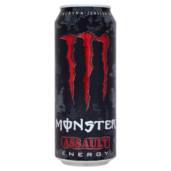 Monster Assault napój energetyzujący , 1 szt/0,500 litr, Coca-Cola ...